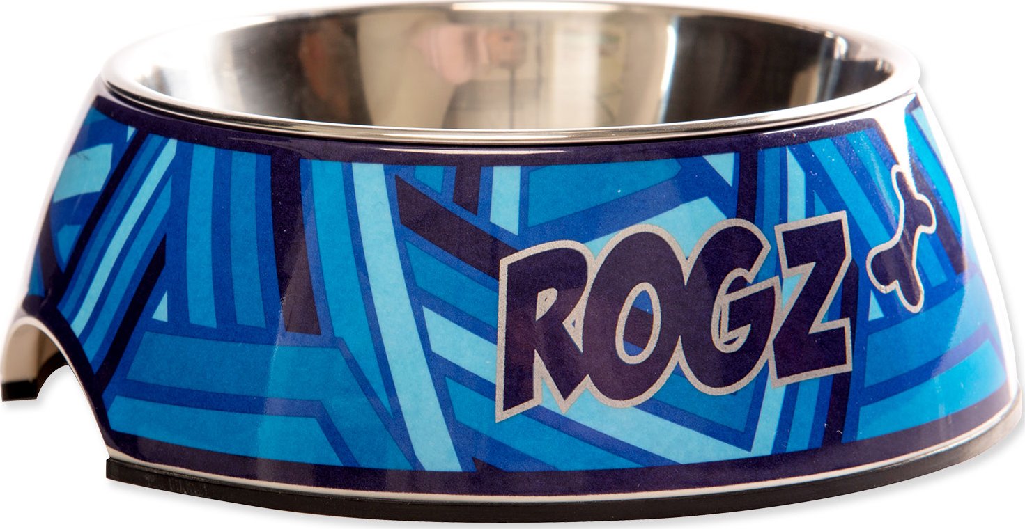 ROGZ Bubble Navy Bone 350 ml - Zbozi.cz