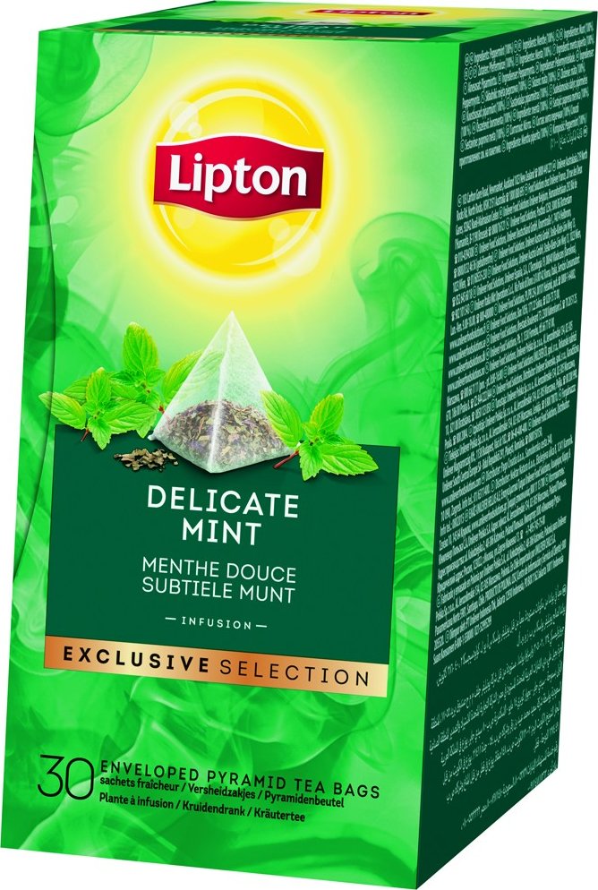 Lipton Pyramid Delicate Mint 25x 1,1 g od 134 Kč - Zbozi.cz
