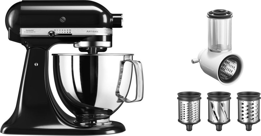 KitchenAid Artisan 5KSM125EOB + 5KSMVSA od 16 490 Kč - Zbozi.cz