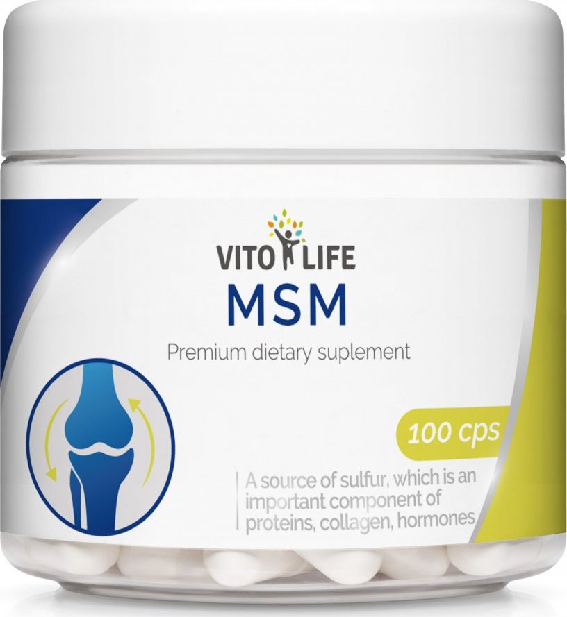 VITO LIFE MSM 430 mg 100 cps. - Zbozi.cz