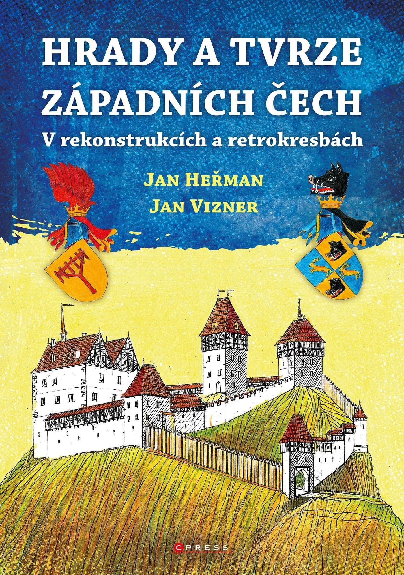 Hrady a tvrze západních Čech - Jan Heřman, Jan Vizner (2022, pevná) od ...