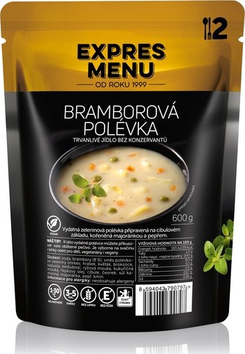 EXPRES MENU Polévka bramborová 600 g od 78 Kč - Zbozi.cz