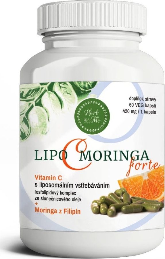 Herb&Me Lipo-C-Moringa Forte 60 cps. - Zbozi.cz