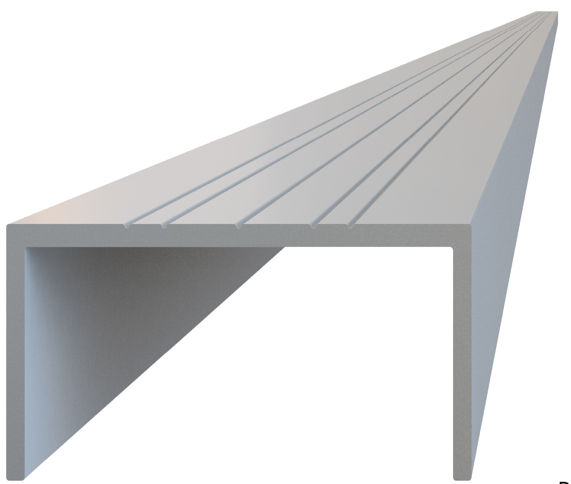 KVN Aluminium U profil EN AW-6060 T66 50 x 22 x 6000 mm od 812 Kč ...