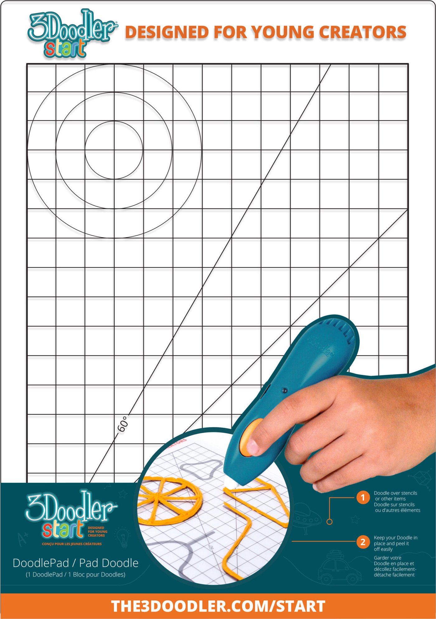 3Doodler Start 3DS-Doodpad šablona pro 3D pero od 120 Kč - Zbozi.cz