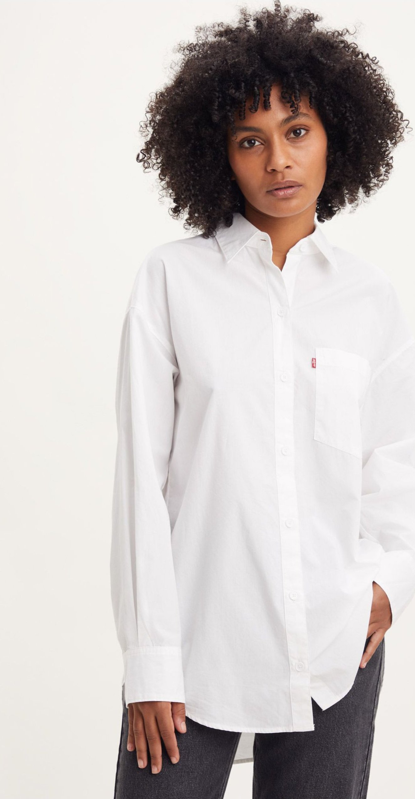 Levi's Nola Loose Fit A3362-0000 bílá - Zbozi.cz