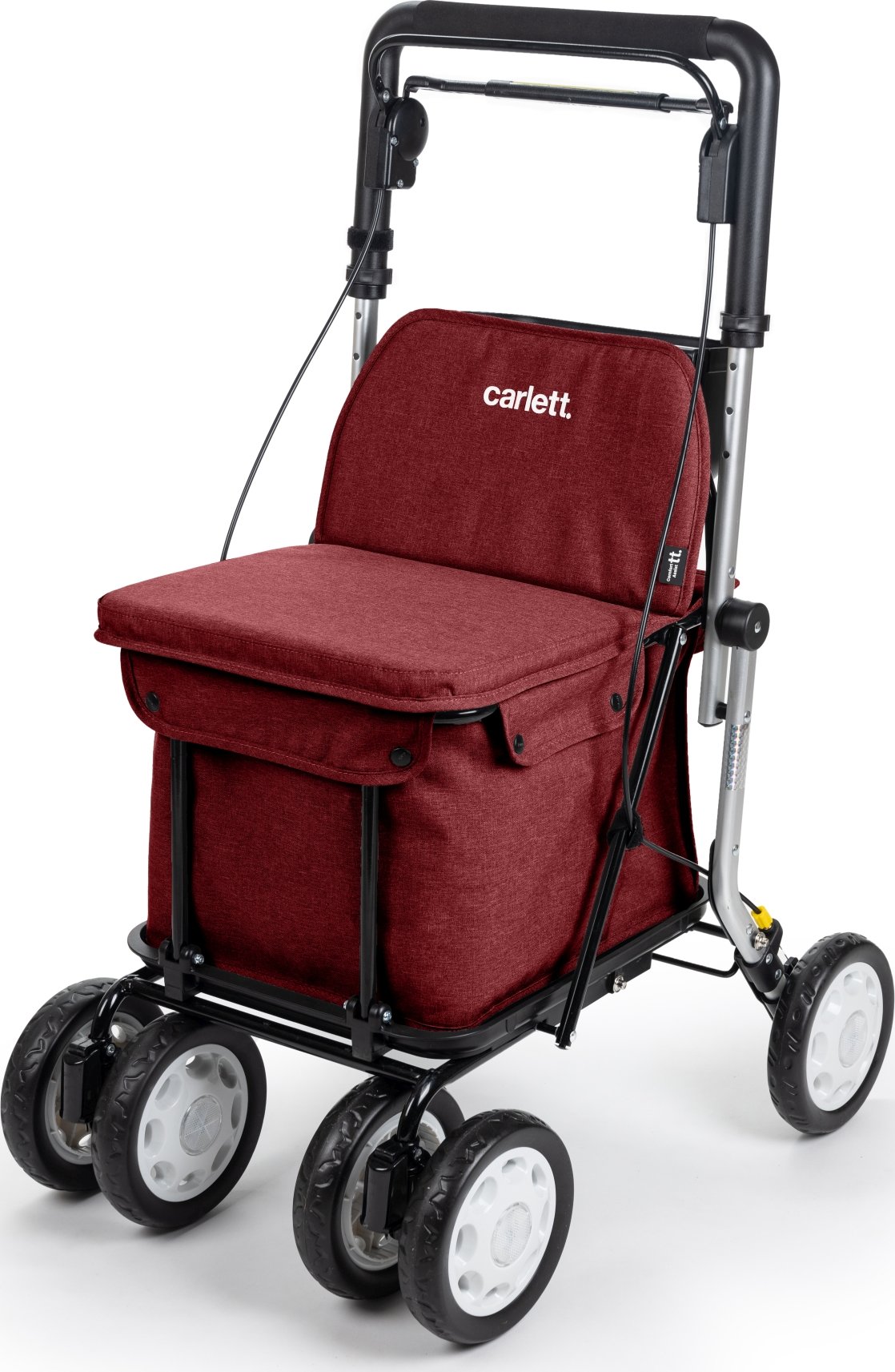 Foto Chodítko Carlett Senior Comfort Assist LETT900P-S2 rubínová - Zbozi.cz