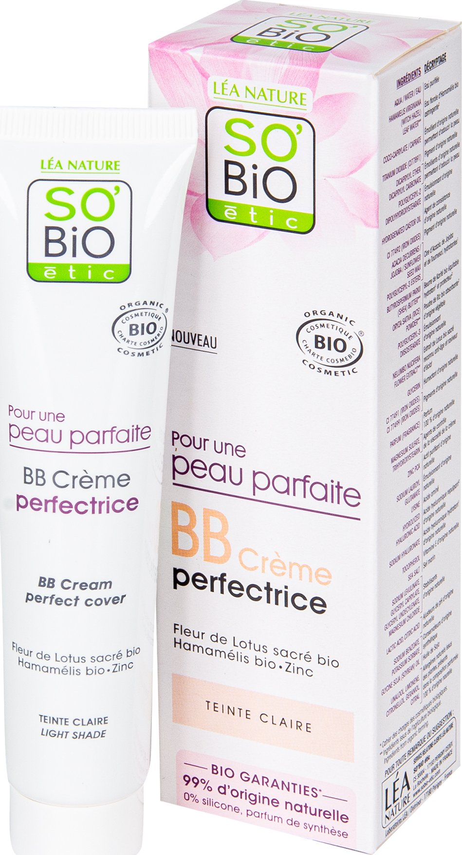 Recenze SO'BiO étic BIO BB krém pro dokonalou pleť 40 ml - Zbozi.cz