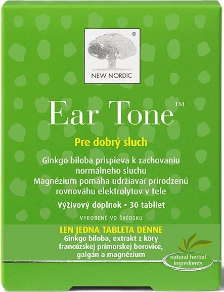 New Nordic Ear Tone 30 tbl. od 457 Kč - Zbozi.cz
