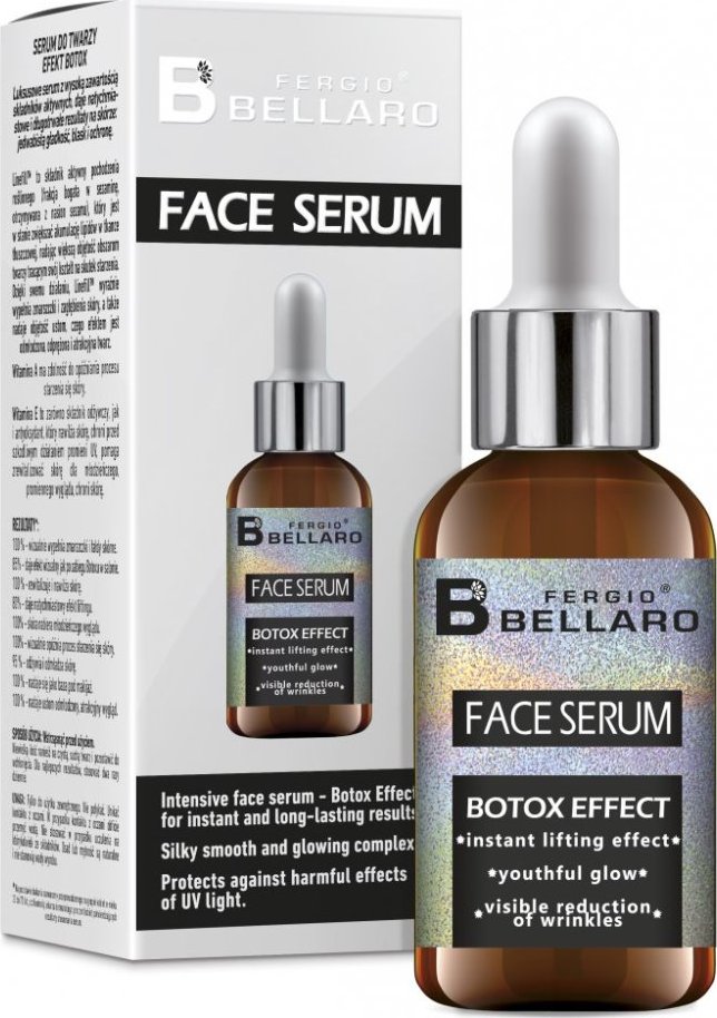 Fergio Bellaro Pleťové sérum s efektem botoxu 30 ml od 190 Kč - Zbozi.cz
