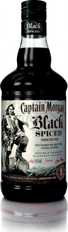 Captain Morgan Black Spiced 40% 1 l od 479 Kč - Zbozi.cz