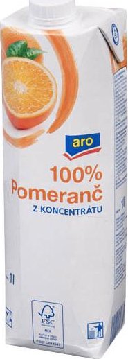 Aro 100% pomeranč z koncentrátu 1 l - Zbozi.cz