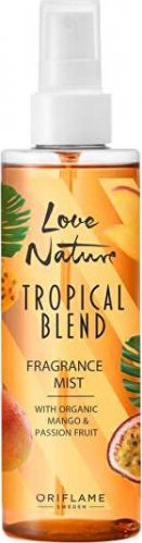 Oriflame Love Nature Tropical Blend Fragrance Mist tělový sprej s bio mangem a marakují 200 ml ...