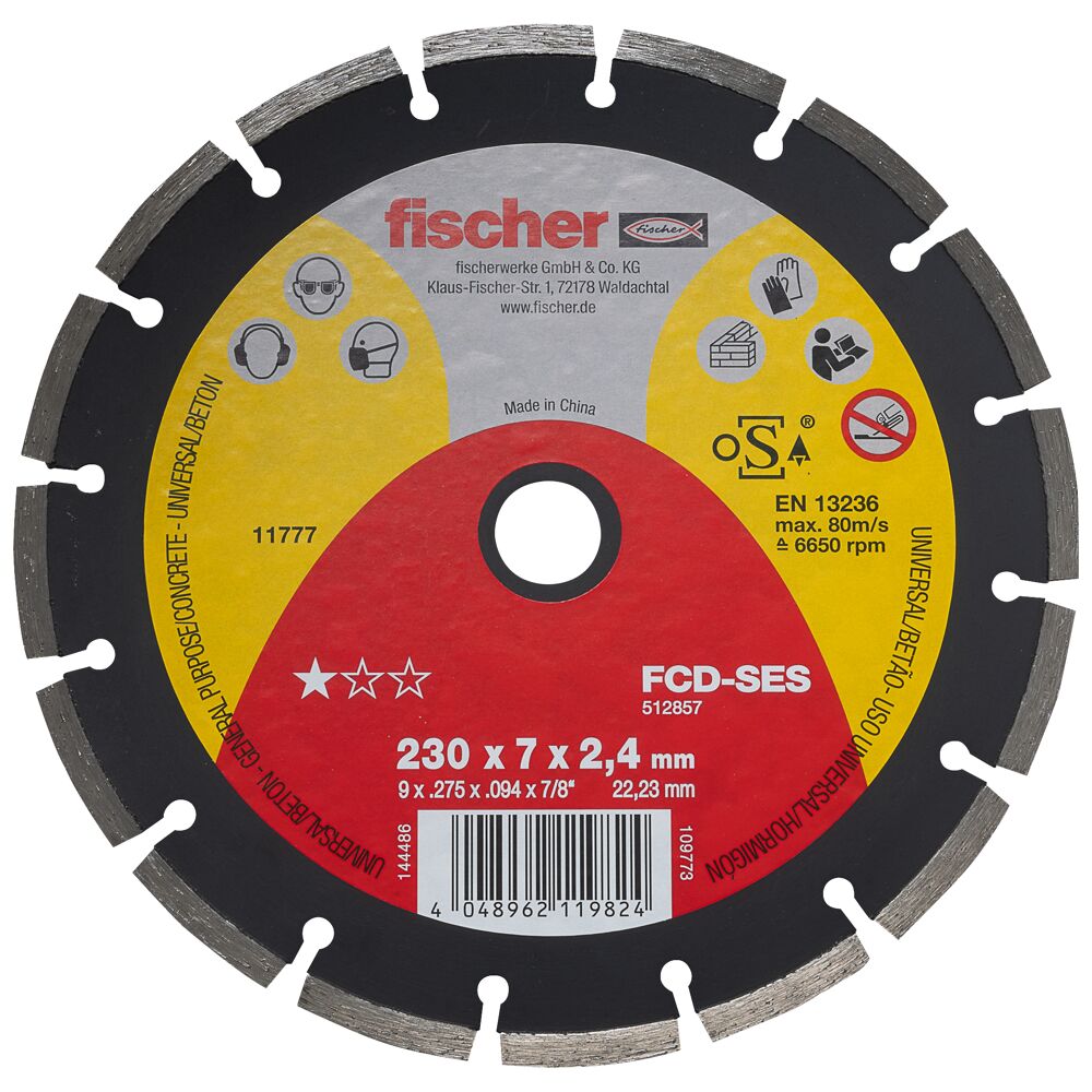 Fischer International FCD-SES 512857 230 mm od 1 228 Kč - Zbozi.cz
