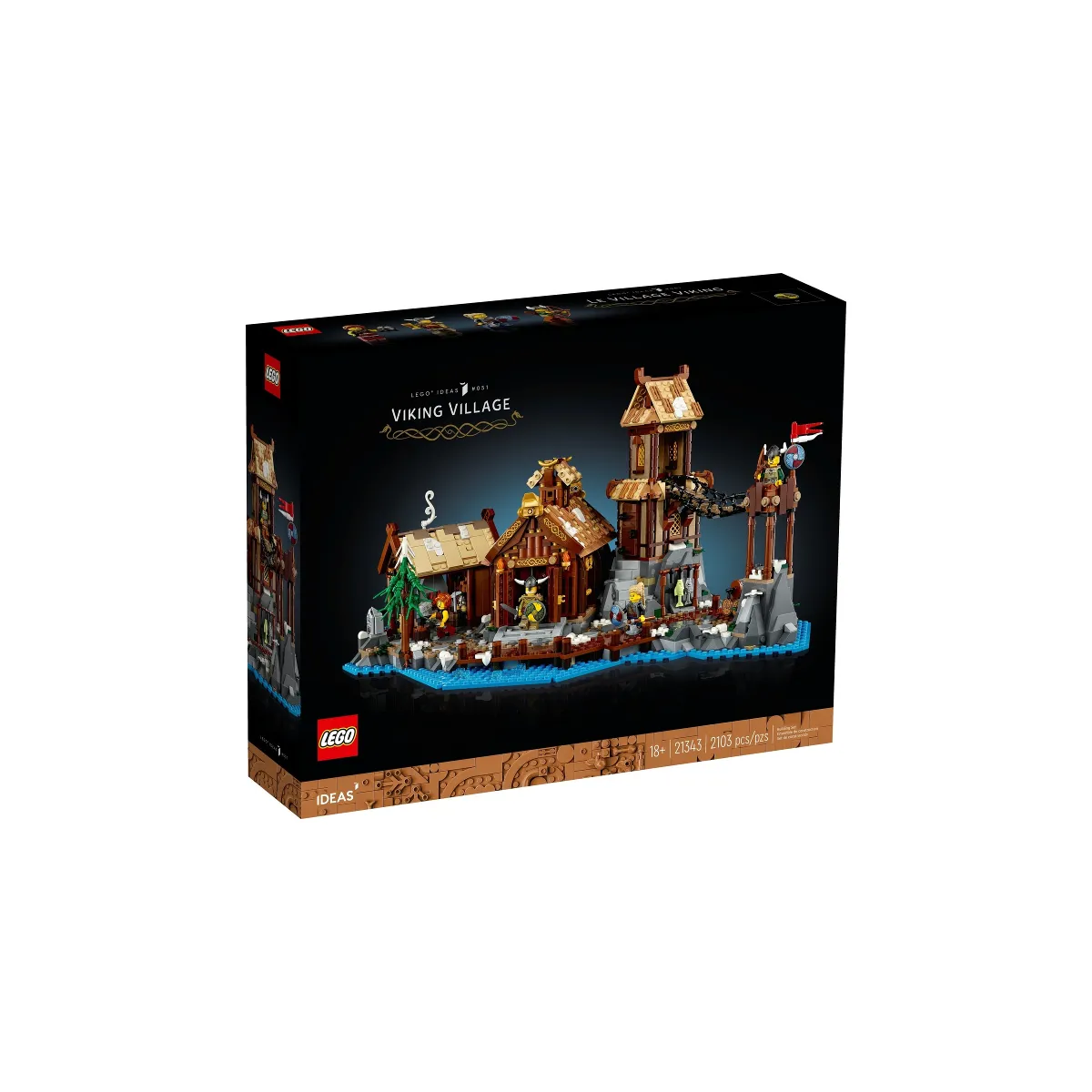 Foto Stavebnice LEGO LEGO Ideas 21343 Vikingská vesnice - Zbozi.cz