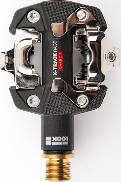 Foto Pedál na kolo LOOK X-Track Race Carbon Ti černé - Zbozi.cz