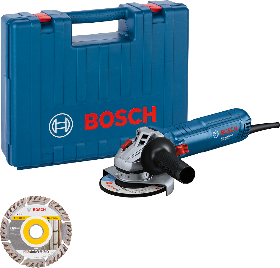 BOSCH Professional GWS 12-125 06013A6102 od 2 359 Kč - Zbozi.cz
