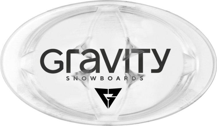 Gravity Snowboards Grip Gravity Logo Mat grip na snowboard průhledný ...