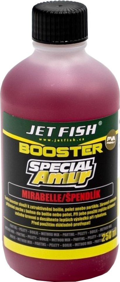 Recenze Jet Fish Booster Special amur aroma 250 ml špendlík - Zbozi.cz