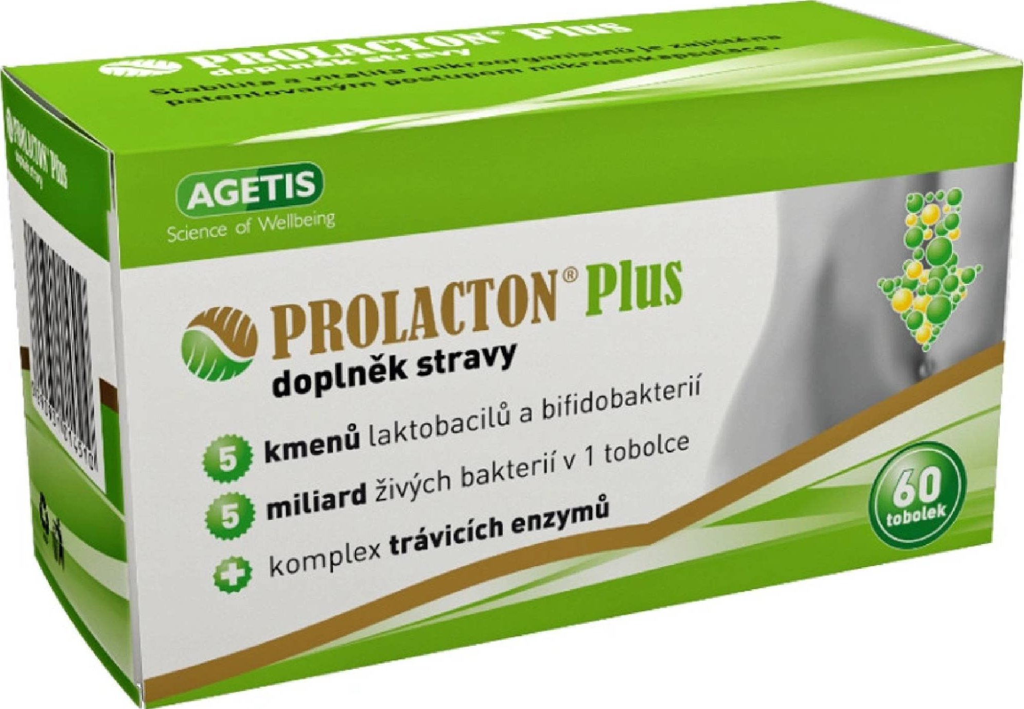 Agetis Prolacton Plus 60 tob. od 178 Kč - Zbozi.cz