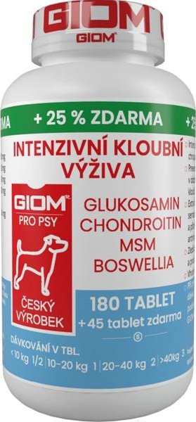 GIOM Intenzivní kloubní výživa 225 tbl. od 589 Kč - Zbozi.cz