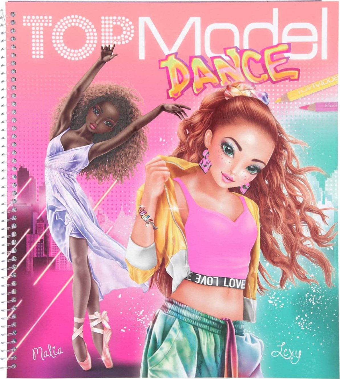 Top Model Dance Malia a Lexy růžová - Zbozi.cz