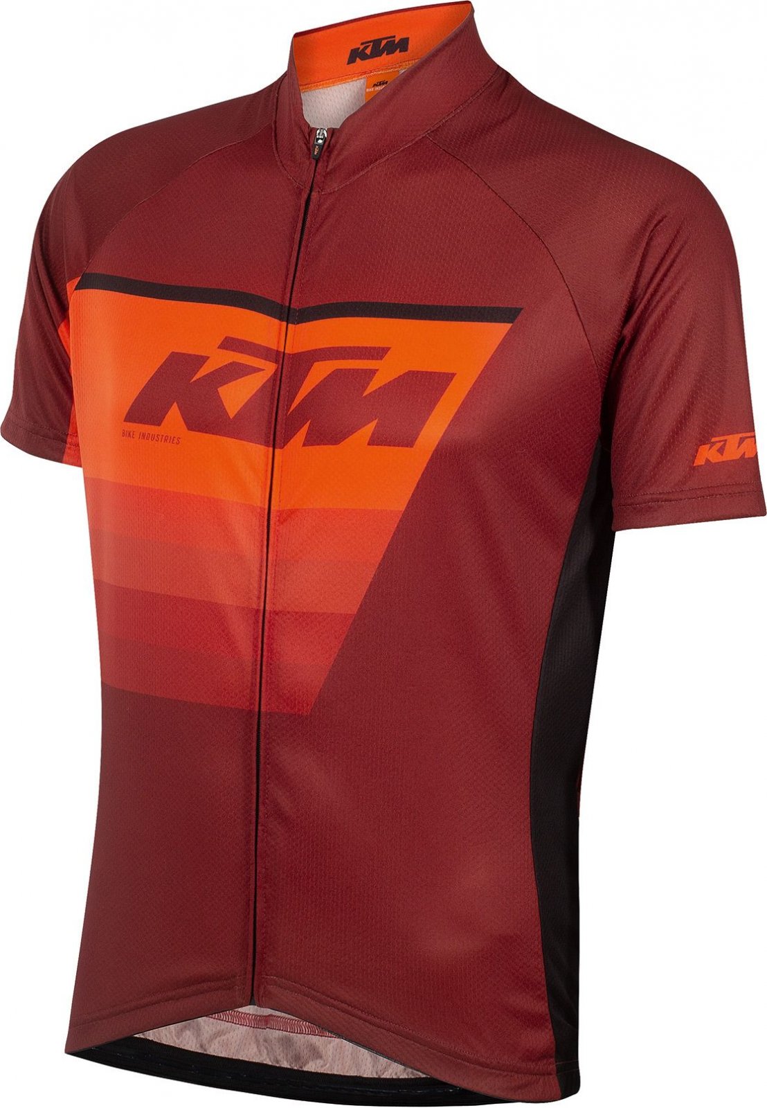 KTM Factory Line s krátkým rukávem černý/oranžový/červený - Zbozi.cz