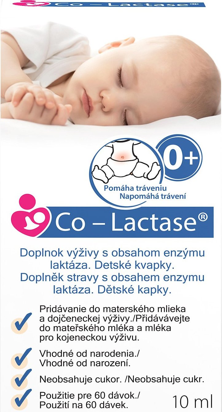 Co-Lactese Dětské kapky na intoleranci laktózy 0+ 10 ml od 326 Kč ...