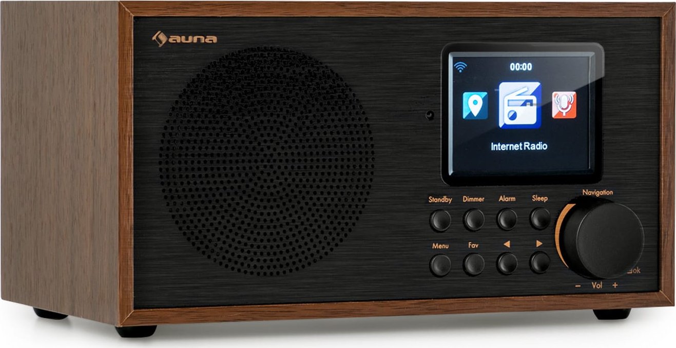 Auna Silver Star Mini WD778B hnědý - Zbozi.cz