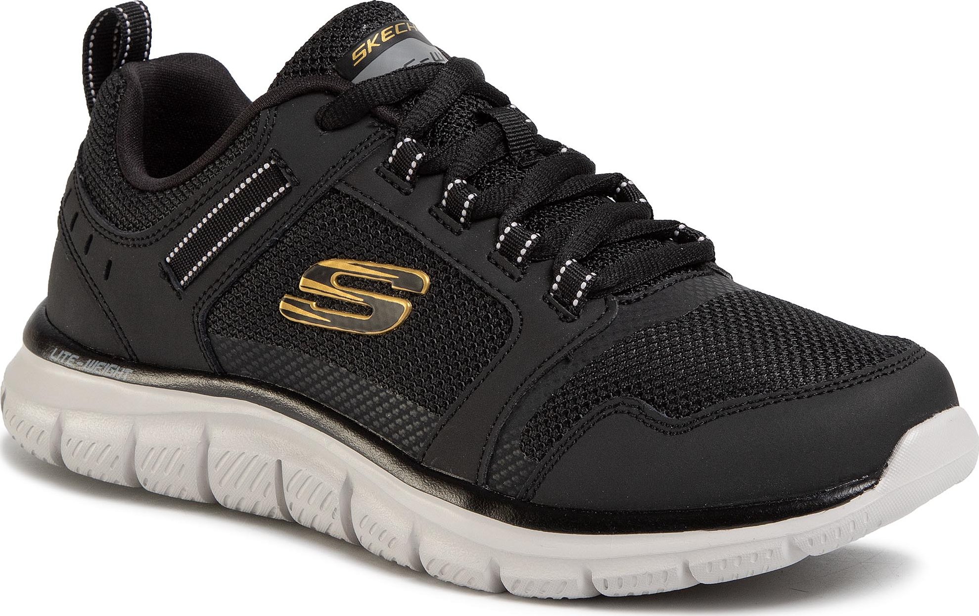 SKECHERS Knockhill 232001 Black/Gold 44 od 960 Kč - Zbozi.cz