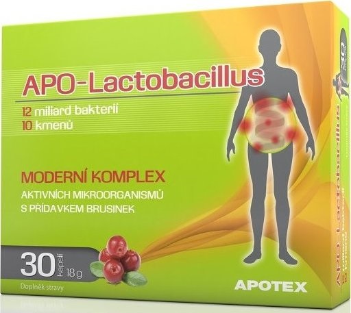 Apotex APO-Lactobacillus 10+ 30 cps. - Zbozi.cz