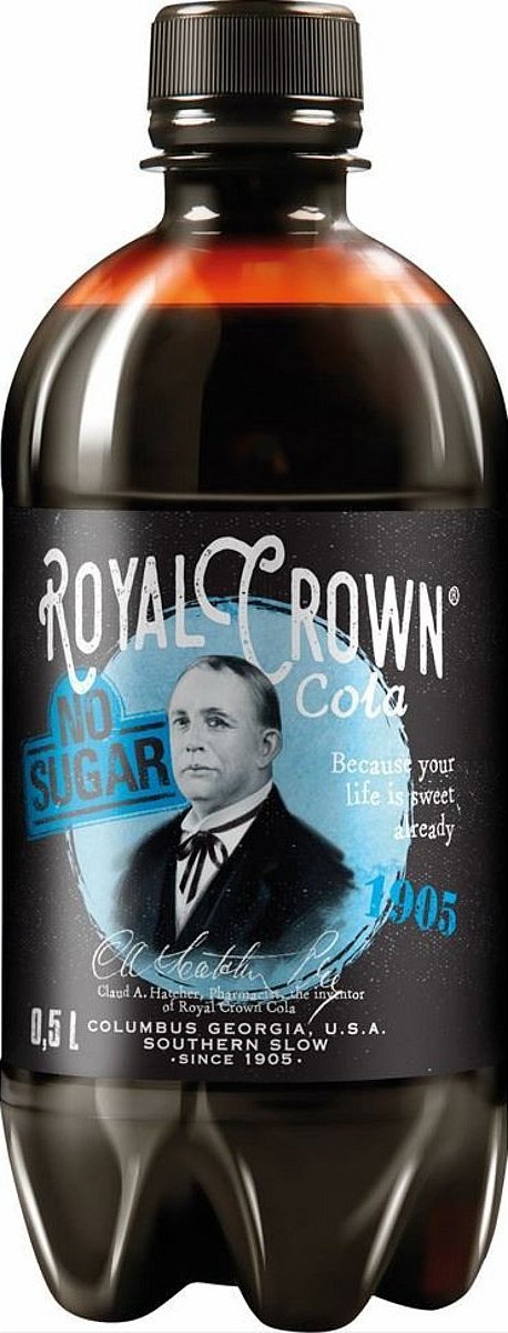 Royal Crown Cola No Sugar 500 ml od 37 Kč - Zbozi.cz