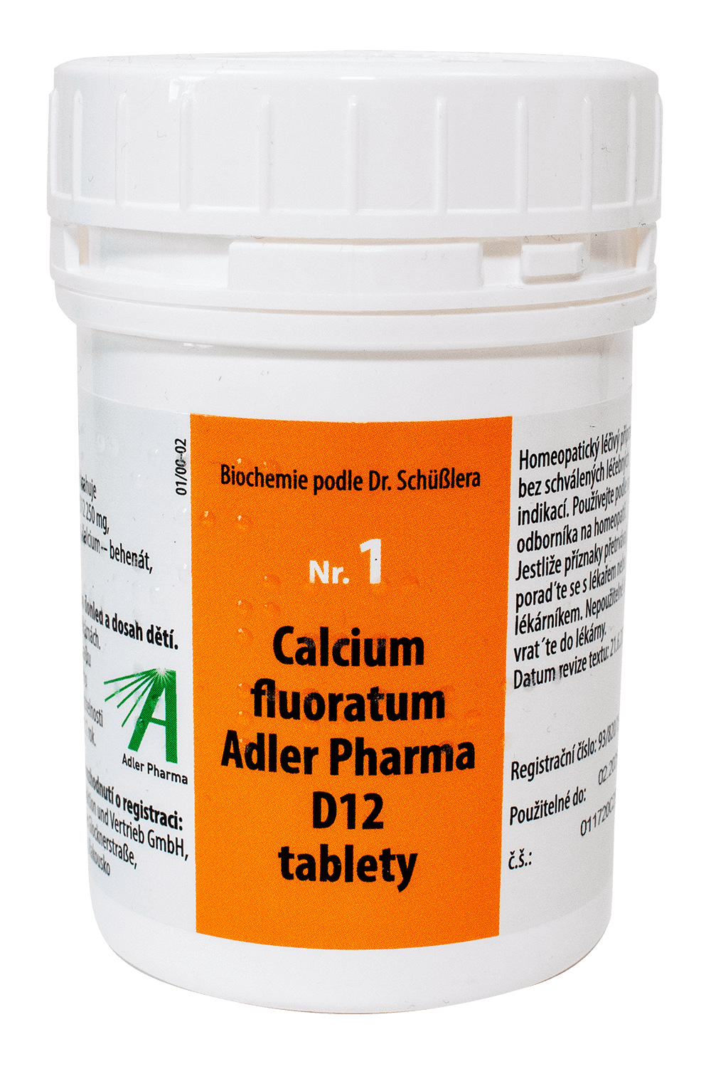 Adler Pharma Nr. 1 Calcium fluoratum D12 1000 tbl. od 439 Kč - Zbozi.cz