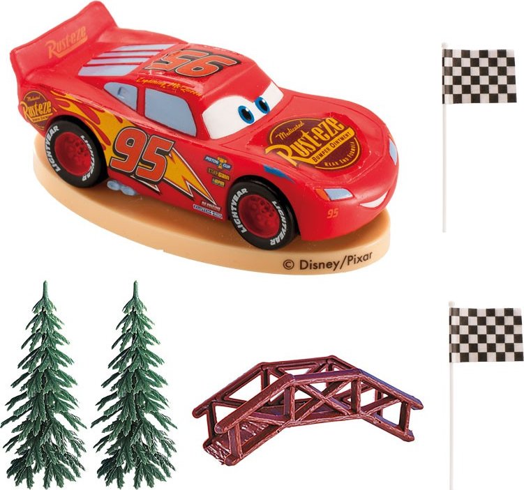 Dekora Dekorační sada Cars Blesk McQueen 1+5 - Zbozi.cz