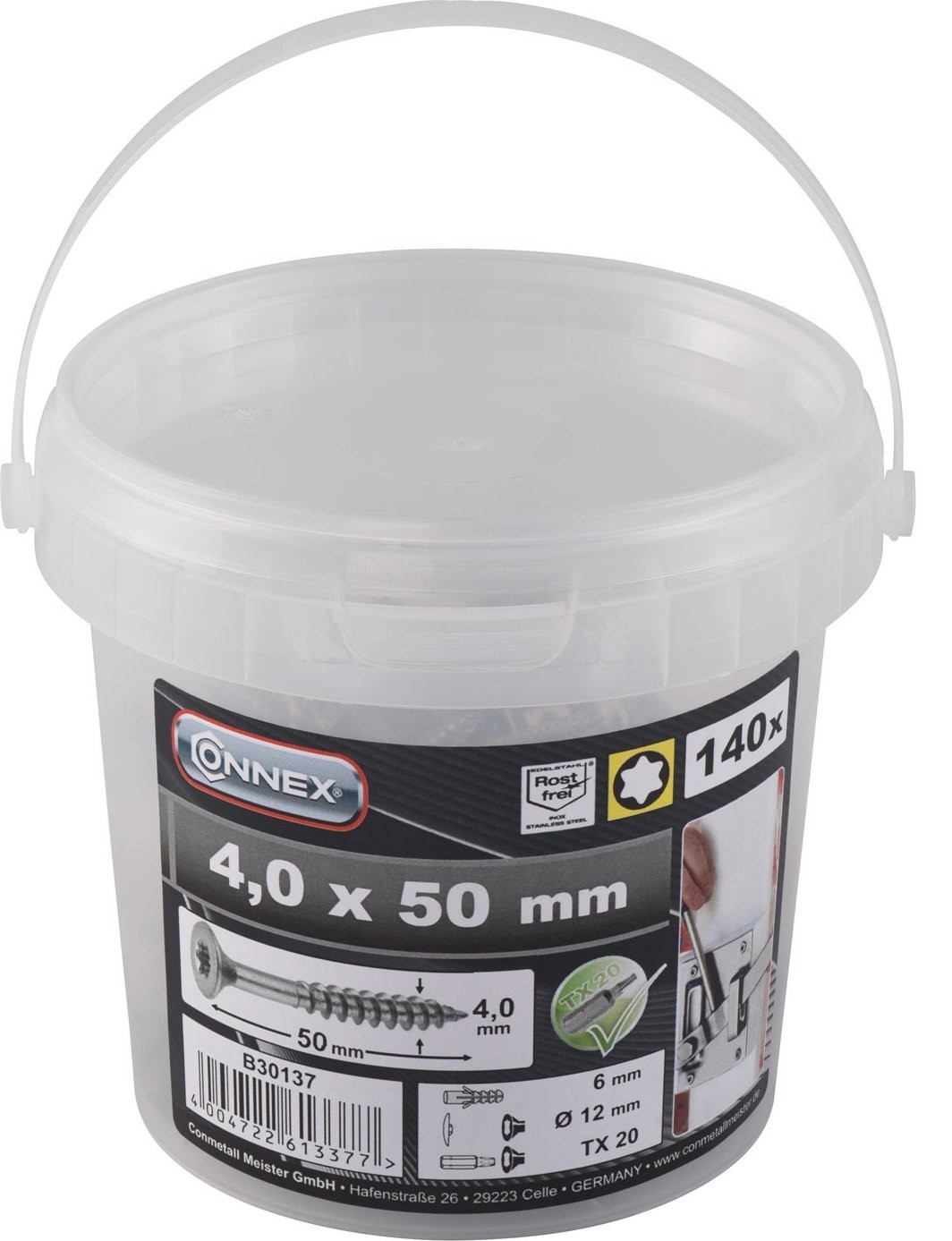 Conmetall Connex B30137 4 x 50 mm 140 ks - Zbozi.cz