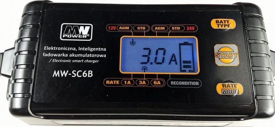 MW Power MW-SC6B 12/24V 180Ah 6A od 675 Kč - Zbozi.cz