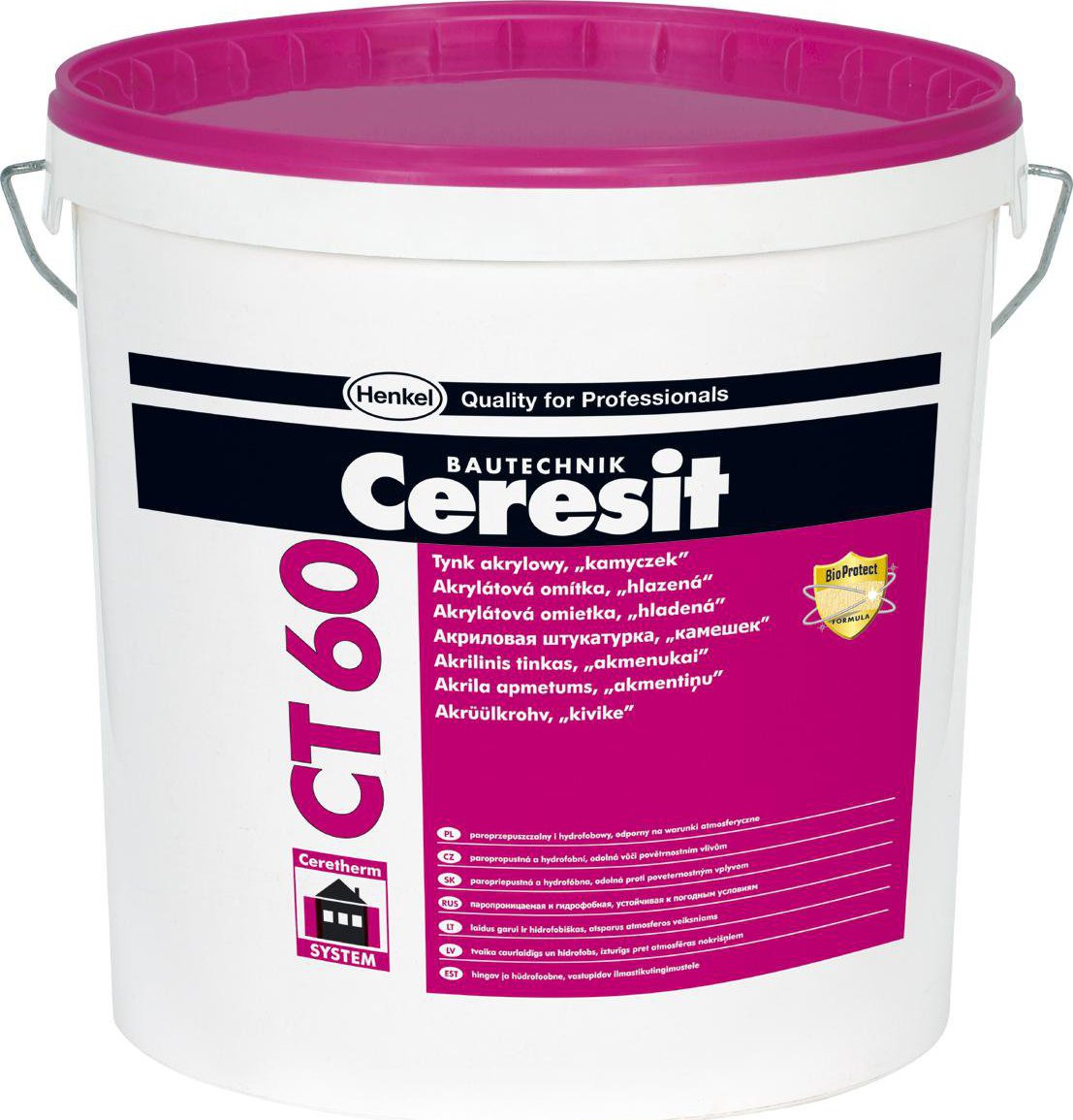 Ceresit CT 60 akrylátová hlazená omítka 1,5 mm 25 kg - Zbozi.cz