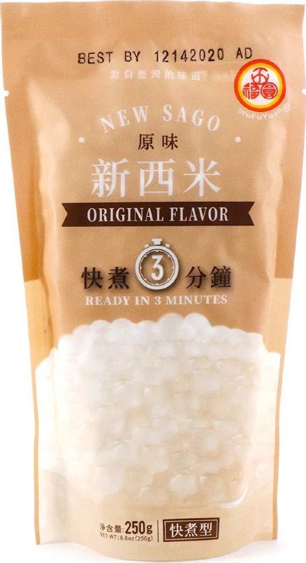 Wu Fu Yuan Bílé tapiokové kuličky 250 g od 89 Kč - Zbozi.cz