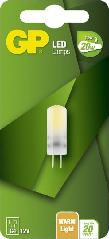 GP LD Capsule LV G4 1,5W 12V 200lm 2700K - Zbozi.cz
