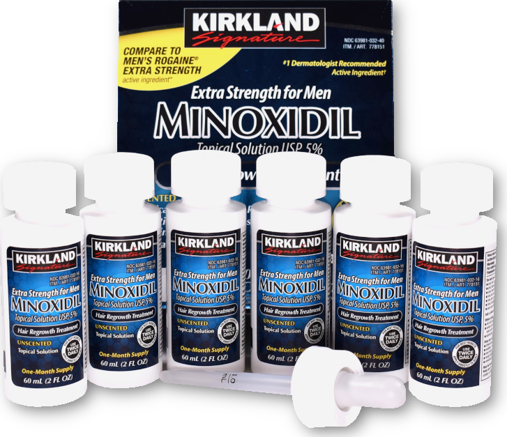Foto P pravek Proti Pad n Vlas Kirkland Minoxidil Topical Solution