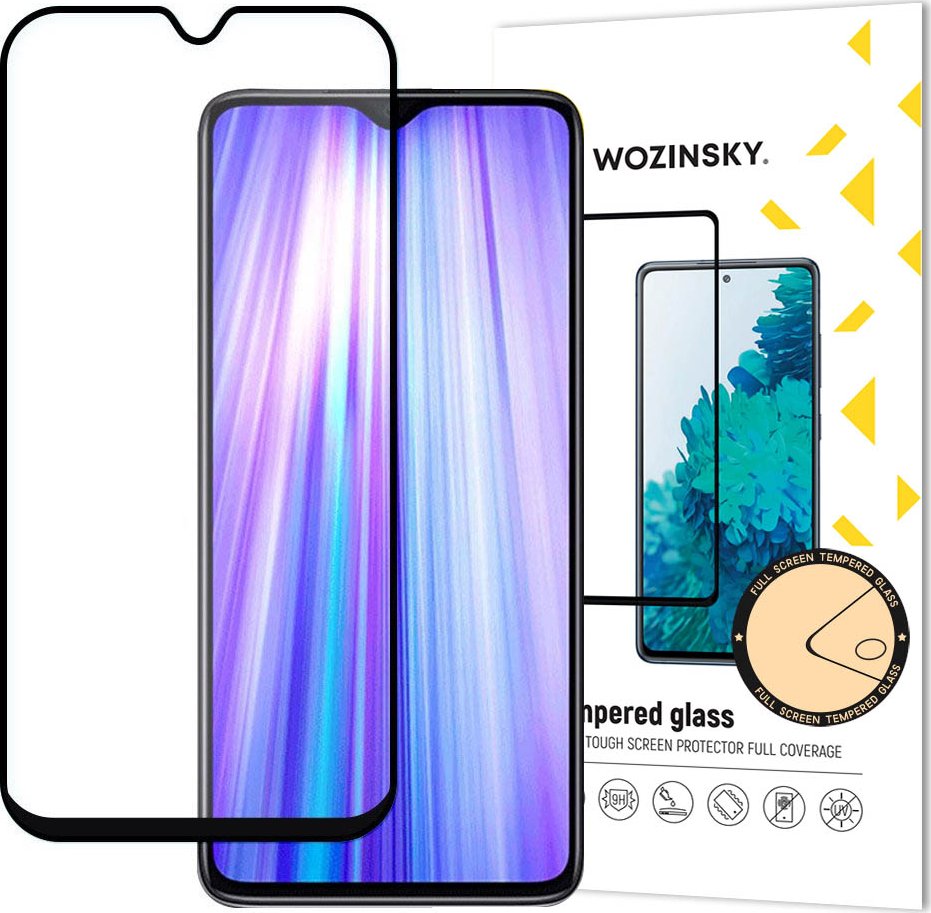 Wozinsky Full Glue ochranné sklo pro Xiaomi Redmi Note 8 Pro černé od 145 Kč - Zbozi.cz