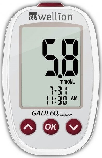 Wellion Galileo Compact Glukometr set od 481 Kč - Zbozi.cz