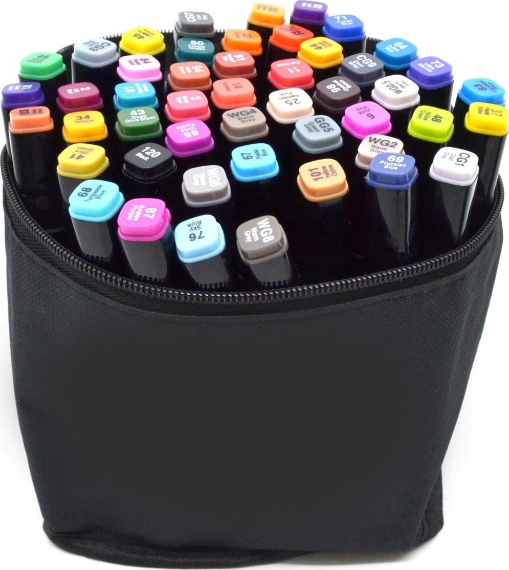 40pcs Oboustranné lihové fixy v pouzdře 40 ks od 149 Kč - Zbozi.cz