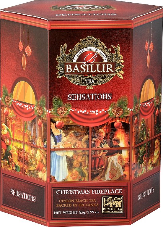 BASILUR Sensations Christmas Fireplace 85 g - Zbozi.cz