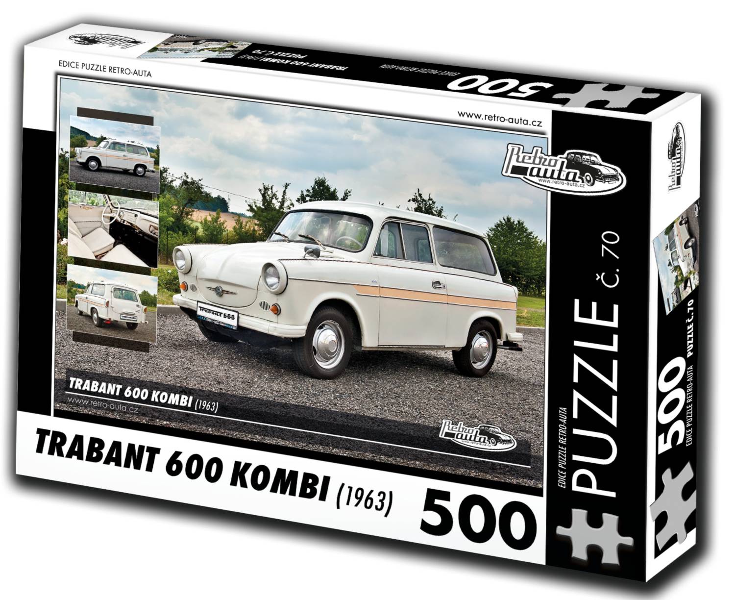 Retro-auta Trabant 600 kombi (1963) 500 dílků od 349 Kč - Zbozi.cz