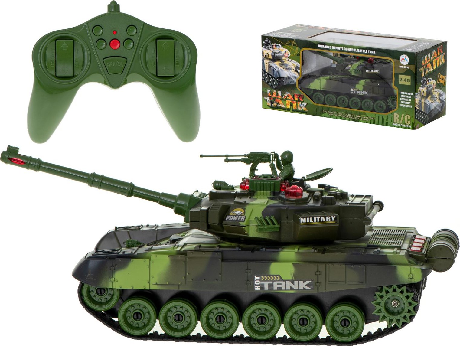 RC Big War tank 9995 - Zbozi.cz