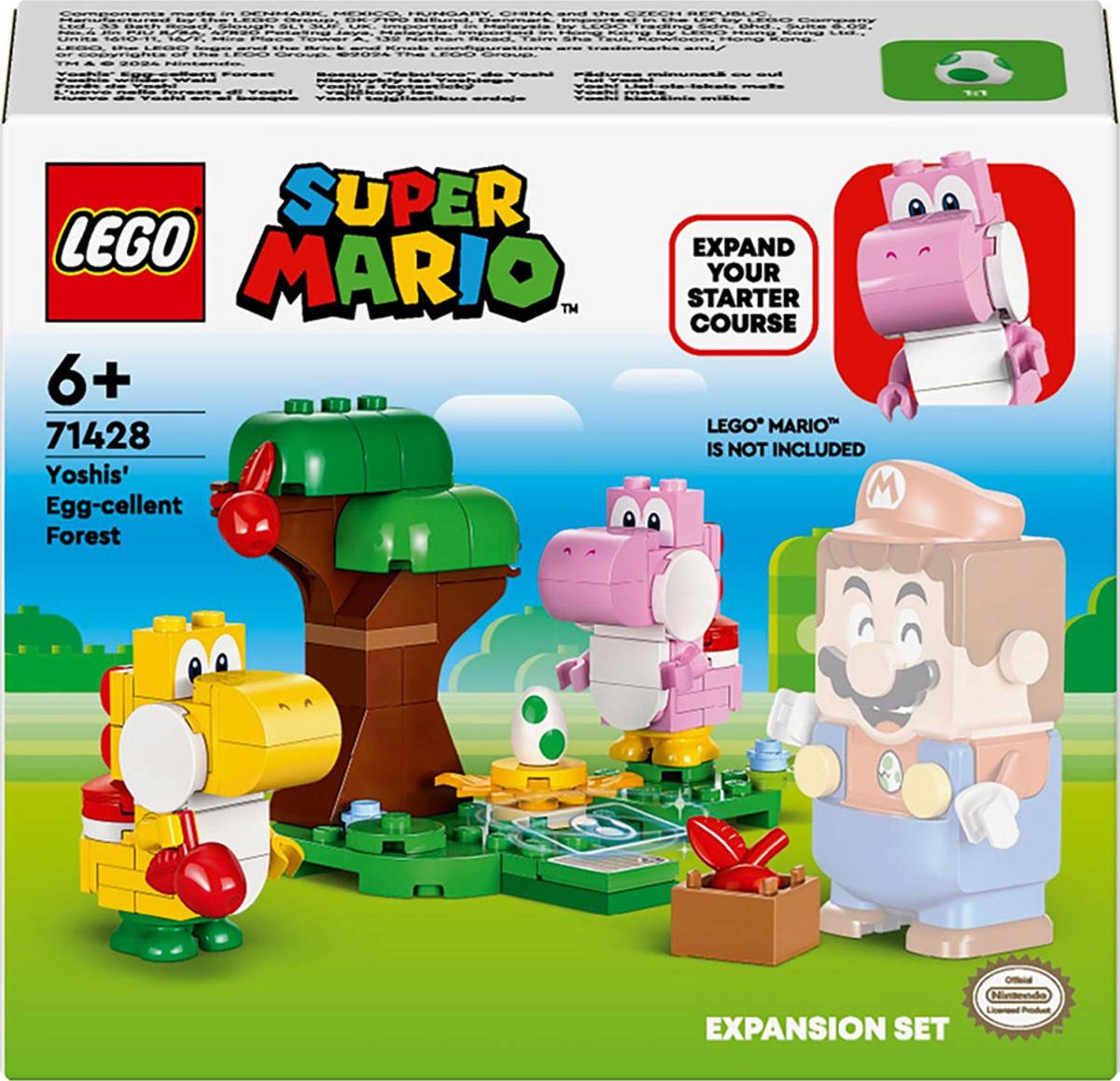 LEGO Super Mario 71428 Yoshi a fantastický vajíčkový les – rozšiřující set od 218 Kč - Zbozi.cz