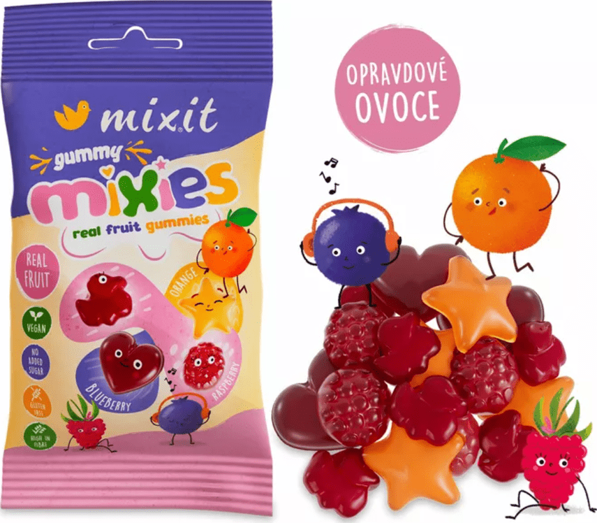 Mixit Ovocné Mixies 35 g od 28 Kč - Zbozi.cz