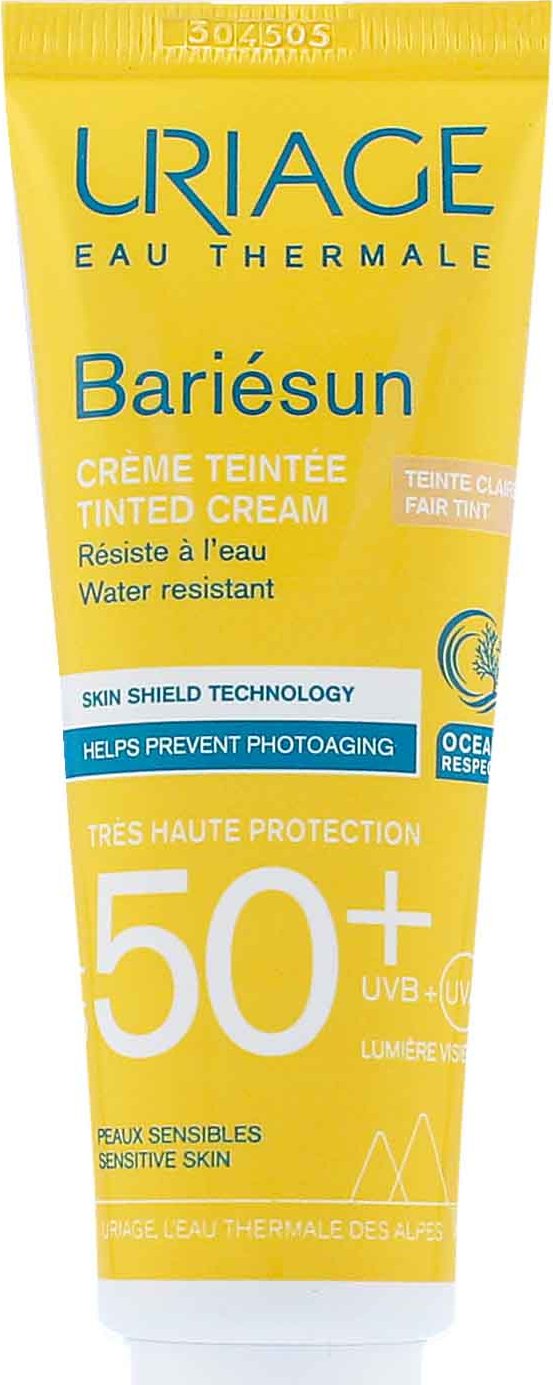 Uriage Bariésun Tinted Cream ochranný tónovaný krém na obličej Fair Tint SPF50 Plus 50 ml od 211 ...
