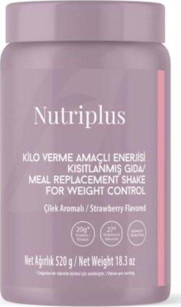 Farmasi Nutriplus Meal Replacement Shake For Weight Control Strawberry ...